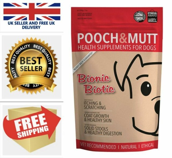 Pooch & Mutt Bionic Biotic Health Supplement for Dogs - 200 g for sale ...