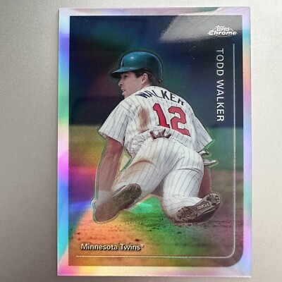 1999 Topps Chrome Refractor Todd Walker Minnesota Twins #30 | eBay