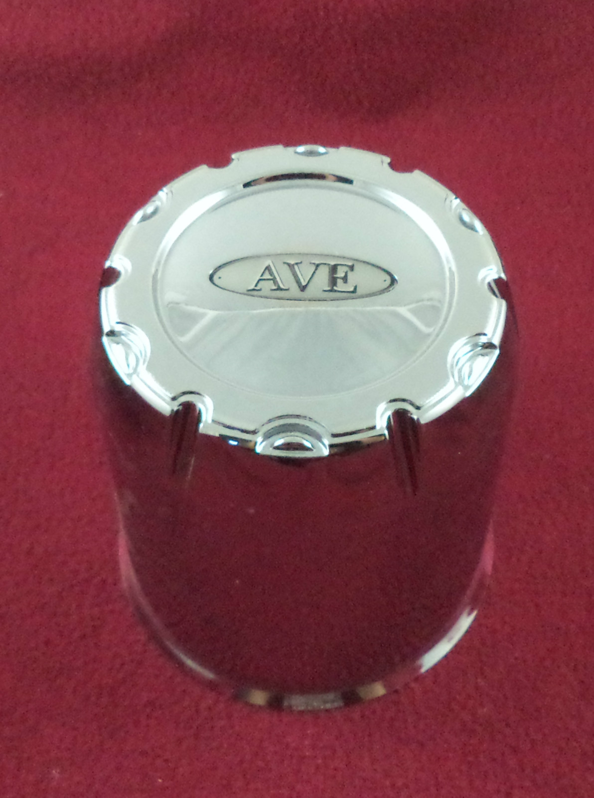 Ave by MKW Chrome Custom Wheel Center Caps Set of 1 # AV-2 PUSH THRU | eBay