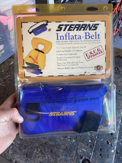 Stearns Inflata-belt #367 PFD USCG Type III for sale online | eBay