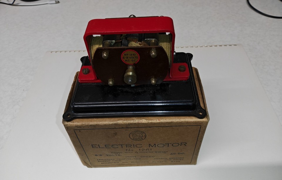 Signal Equipment Ltd, S E L Electric Motor / Dynamo for Mamod steam ...