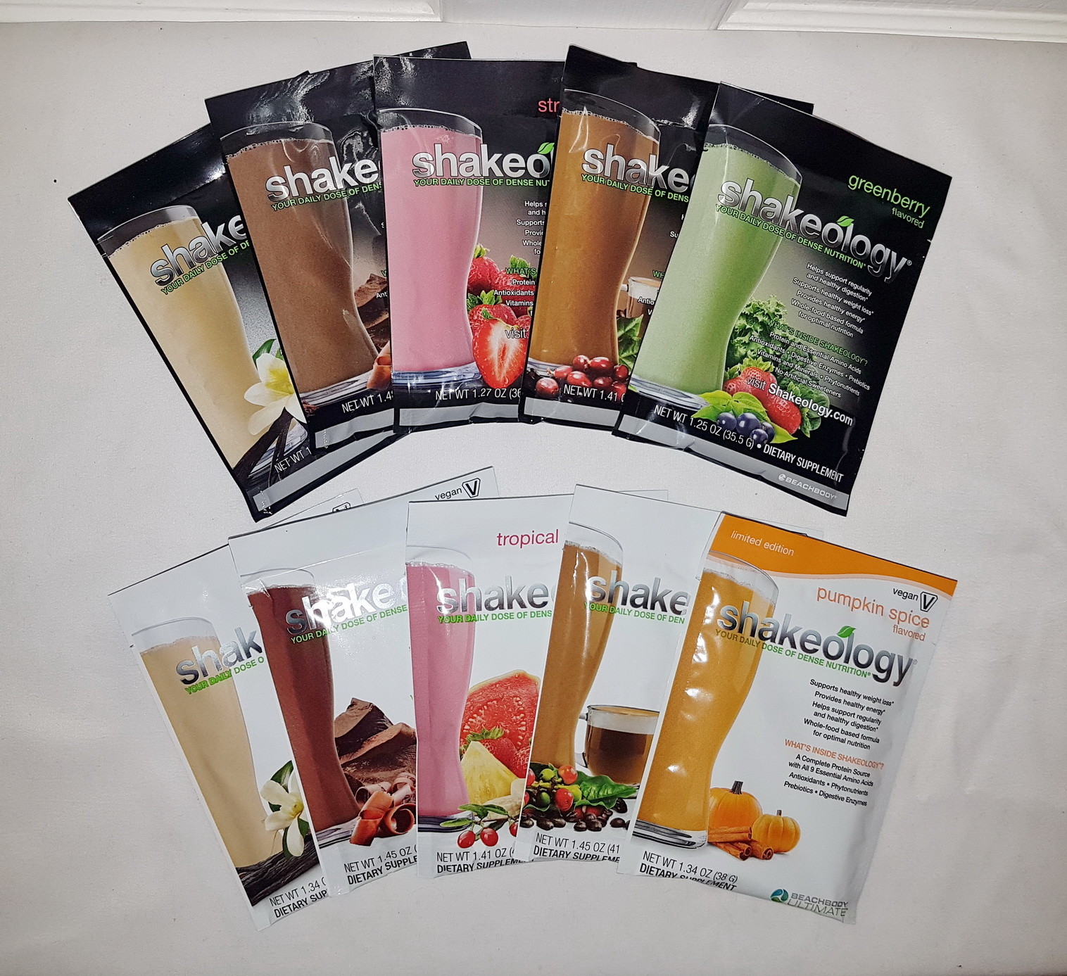 Shakeology Protein Shake Mix Powder 6 Single Packets YOUR CHOICE ...