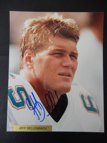 Jeff Dellenbach Autographed 8" X 10" Photograph | eBay