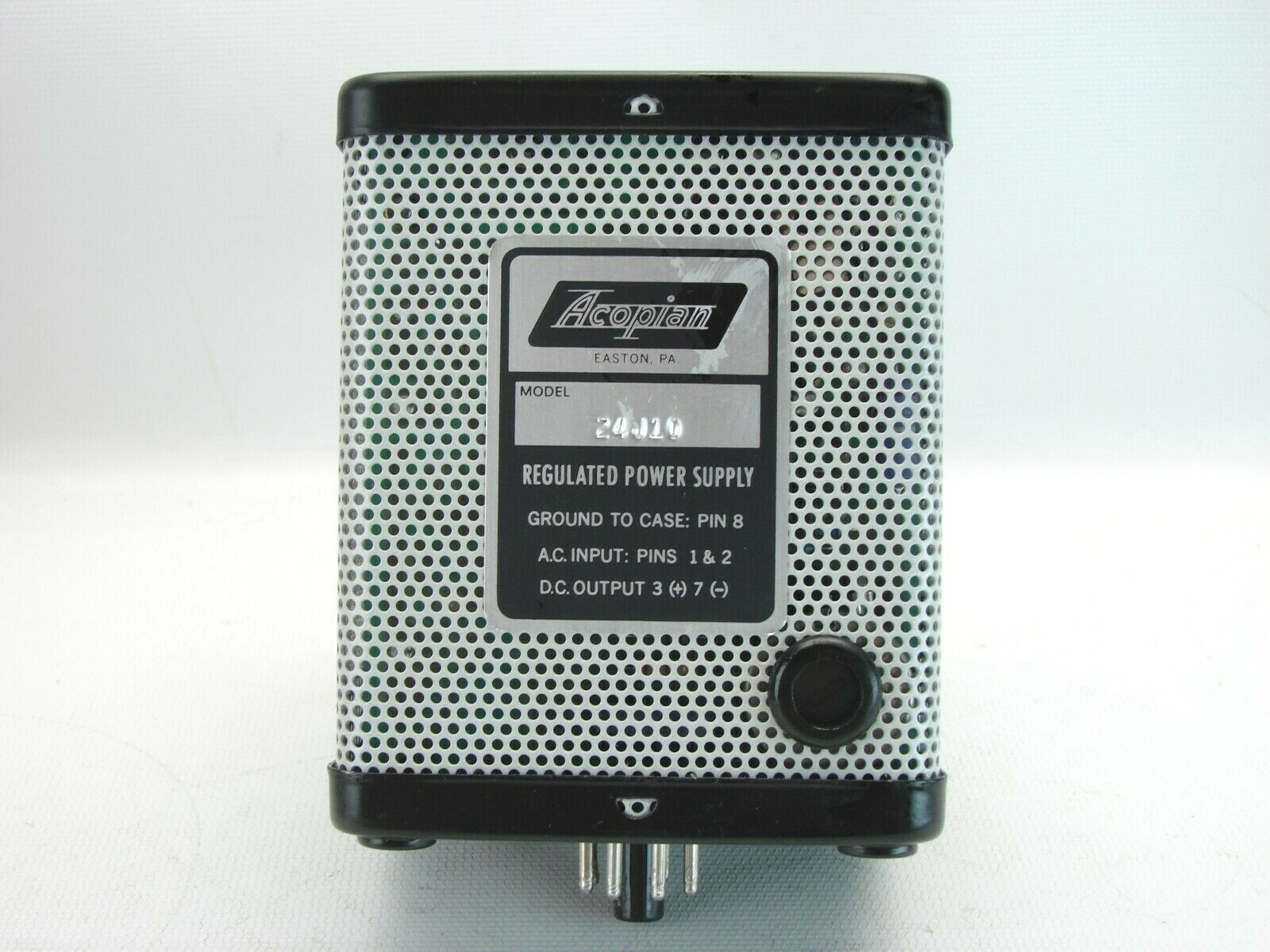 Acopian 24J10 Regulated Power Supply 24VDC 8-Pin (T87) | eBay