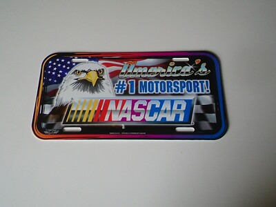 NASCAR Plastic License Plate americas number 1 motorsport nascar made ...