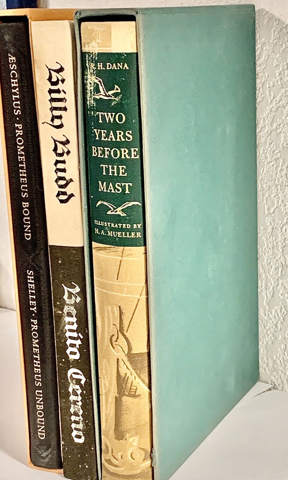 Lot Of Three Vintage Heritage Press Books Billy Judd, Aeschylus, Two ...