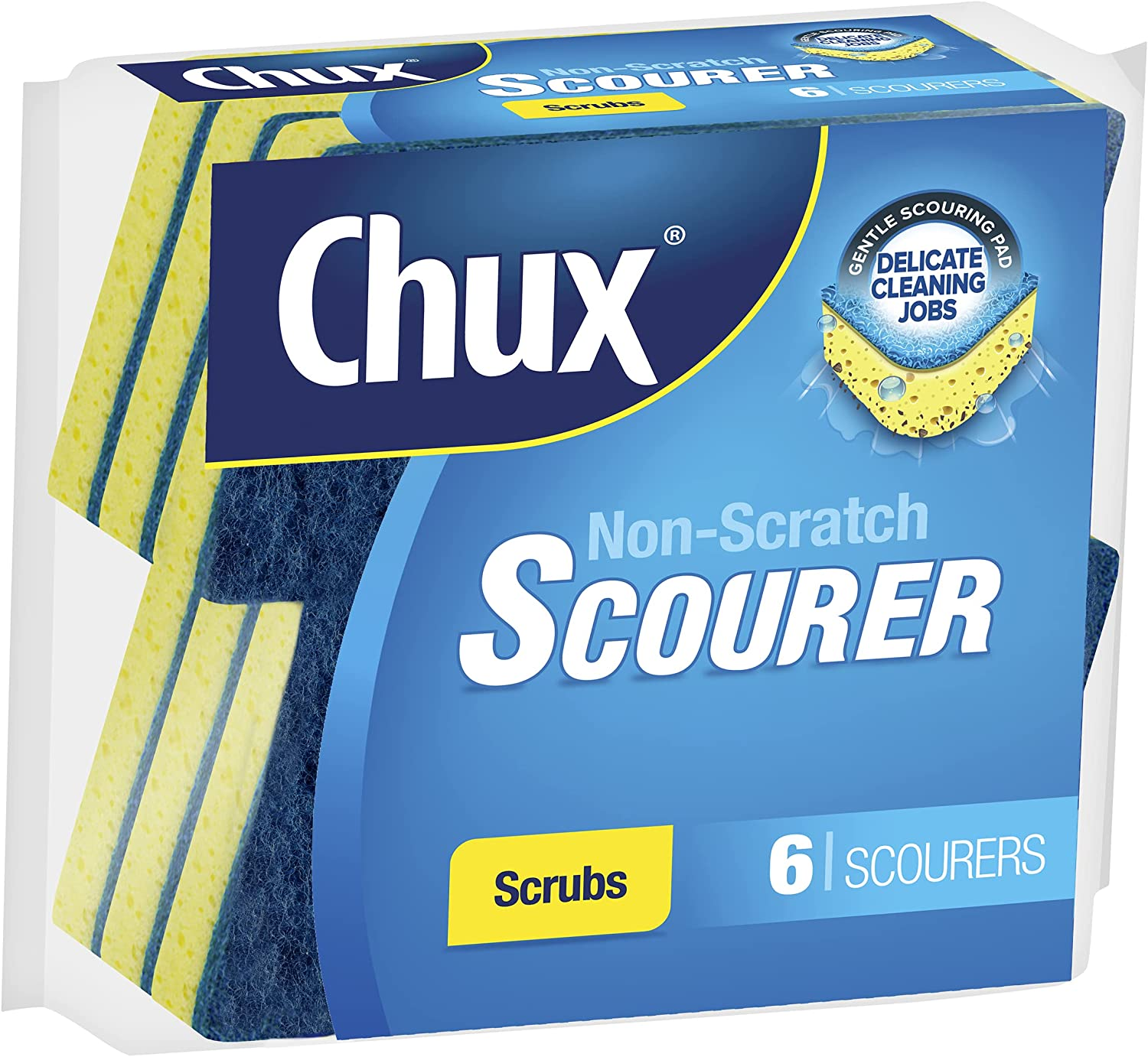 Non-Scratch Scourer Scrub (Pack of 6) | eBay