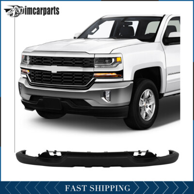 Front Bumper Valance For 2016-2018 Chevrolet Silverado 1500 Plastic ...