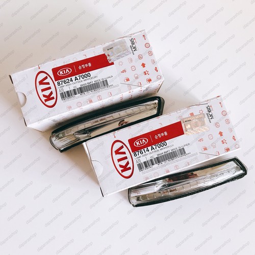 87624 A7000, 87614 A7000 Genuine OEM LED Side Mirror Signal Lamp LH, RH ...