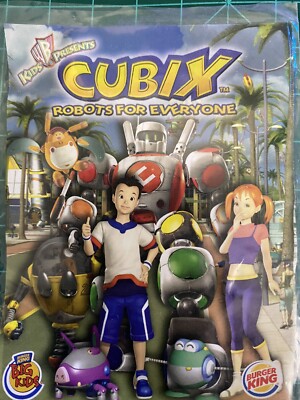Cubix Burger King VINTAGE - Cubix Toy Build piece *SEALED* | eBay
