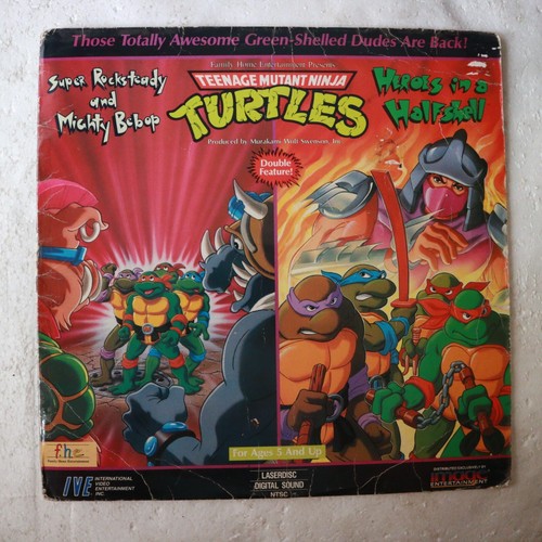 Teenage Mutant Ninja Turtles Laser Disc LD Record World India-2854 | eBay