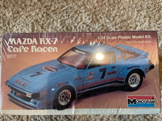 Vintage Monogram MAZDA Rx-7 Cafe Racer Kit# 2277 for sale online | eBay