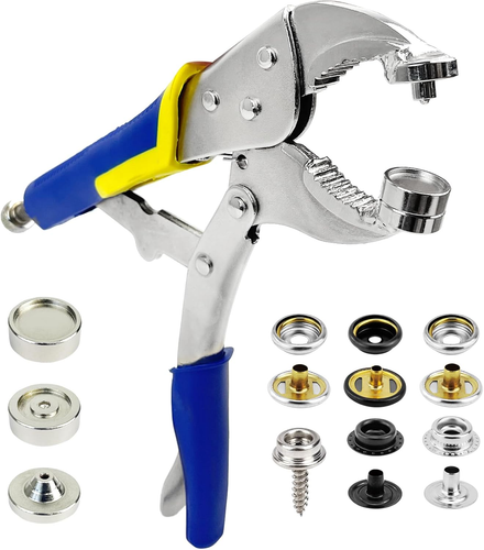 Snap Fastener Tool,Snap Tool for Boat Covers, Heavy Duty Snap Setter ...