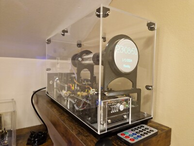 Scope Clock - Cathode Ray Tube, Genuine CRT 3RP1A, GPS, motion sensor ...