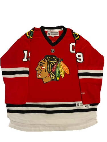 Chicago Blackhawks Jonathan Toews #19 Red Reebok Jersey Youth L/XL | eBay