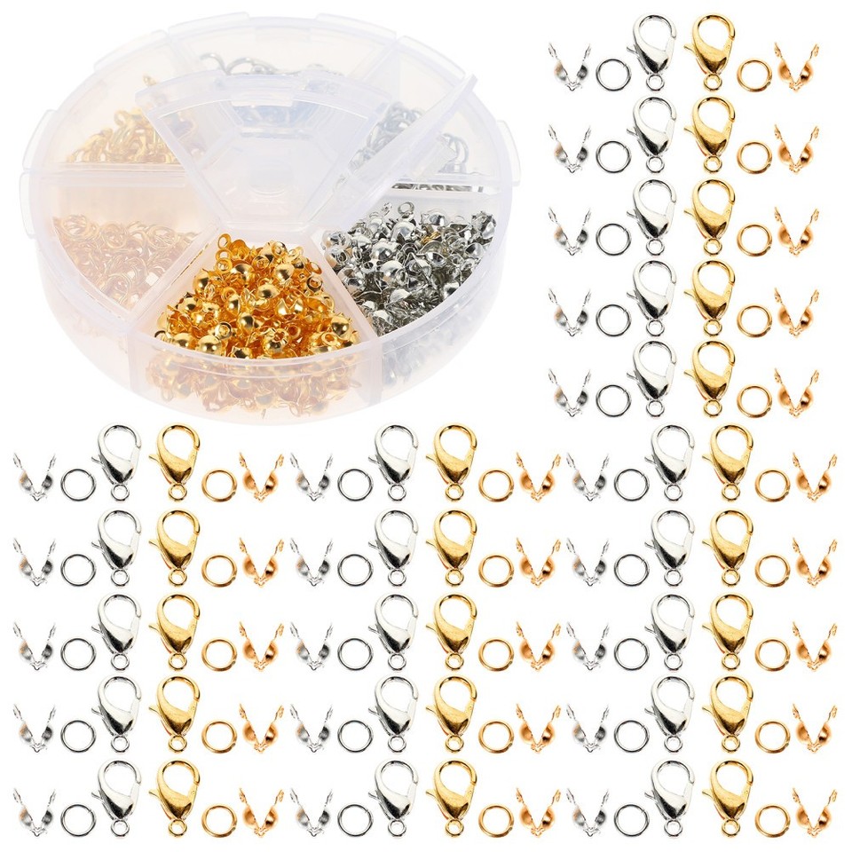 Assorted Color DIY Lobster Clasp Set Alloy Iron Bracelet Making Tools ...