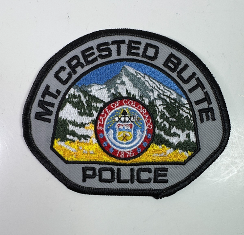Mt Crested Butte Police Colorado CO Patch Y4 | eBay