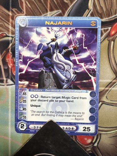 Chaotic 16/232 Najarin Copper Letters Rare Card HP | eBay