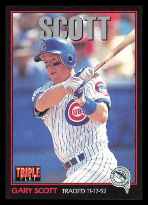 Gary Scott 1993 Triple Play #84 Florida Marlins | eBay
