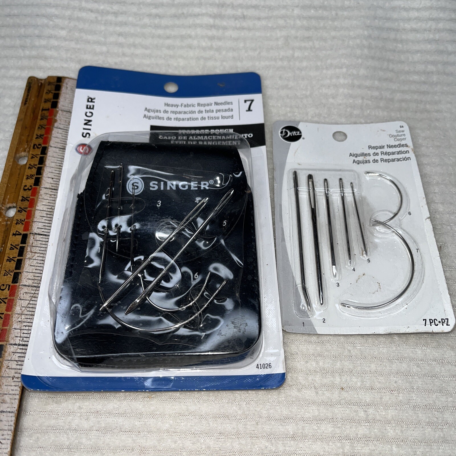 Singer and Dritz Heavy Fabric Repair Kits - Household Needles | eBay