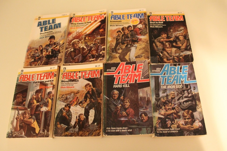 The Executioner's 2 Teams, Phoenix Force and Able Team Book Lot - 18 ...