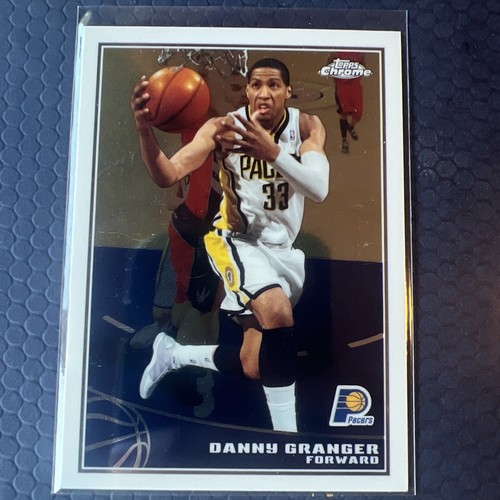 2009-10 Topps Chrome Danny Granger #38 #/999 Indiana Pacers Free ...