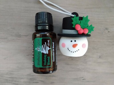 doTERRA Holiday Peace 15ml Oil with with a Holiday Snowman Topper New ...