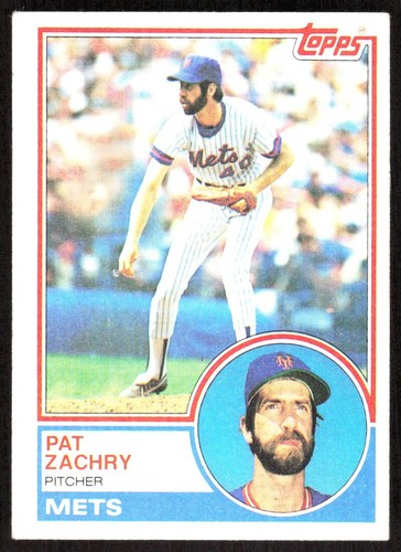 1983 1968B Topps Pat Zachry New York Mets #522 | eBay