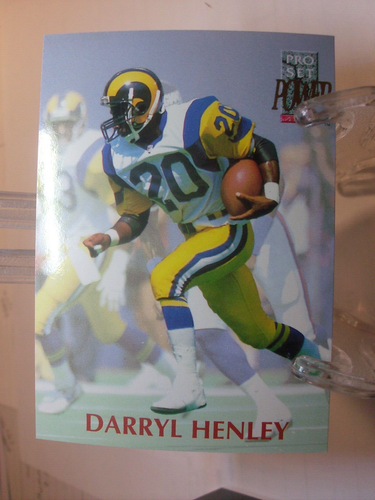 1992 Pro Set Power #213 - Darryl Henley - Los Angeles Rams (13926) | eBay