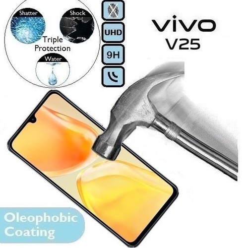 100% Genuine Tempered Glass 9H Screen Protector (Vevo V 25) For Vivo ...