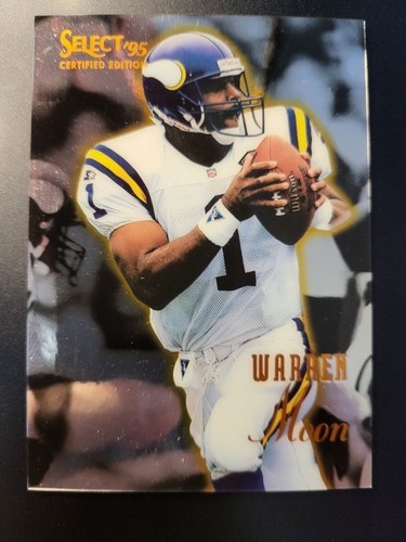 1995 Select Certified Warren Moon card #31 | eBay