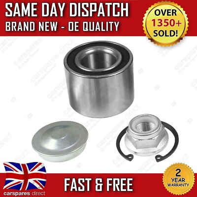 RENAULT CLIO MK3 REAR WHEEL BEARING HUB KIT FOR DRUM BRAKES 2005-2014 ...