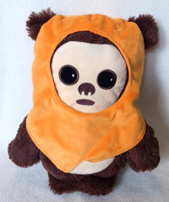 Disney Lucas Films ltd Star Wars 12” Ewok plush w/orange robe cape NWOT ...