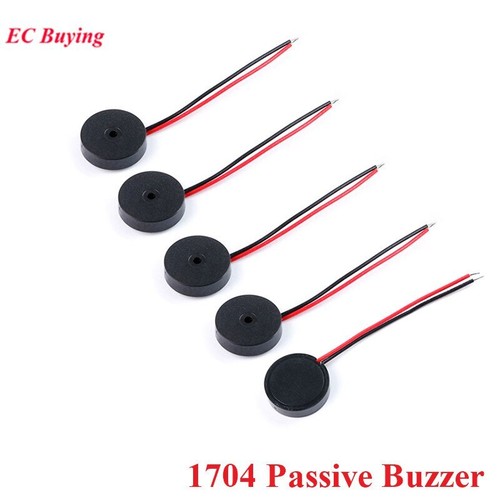 5pcs 1704 Passive Buzzer Piezoelectric Speaker Frequency 4000HZ 17*4MM ...