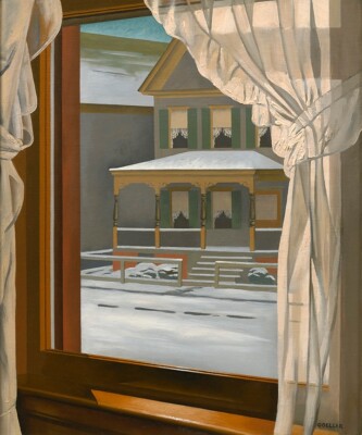 Charles Goeller : Curtains : 1947 : Archival Quality Art Print | eBay