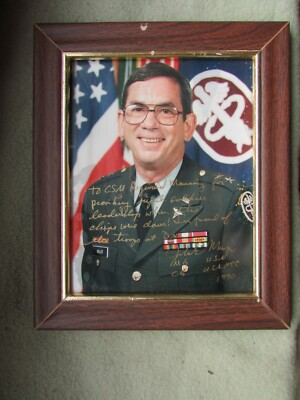 Vietnam war US Army Special Forces- T.Manning Command.General Signed ...