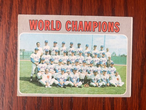 1970 TOPPS #1 NEW YORK METS TEAM World Champions | eBay