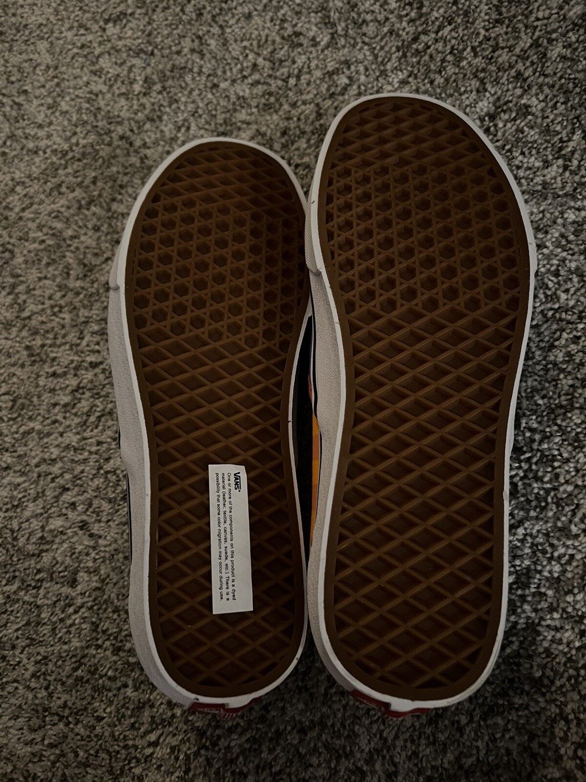 Vans Classic Slip On Mix & Match Juice Bright Marigold Fashion Shoe Men ...