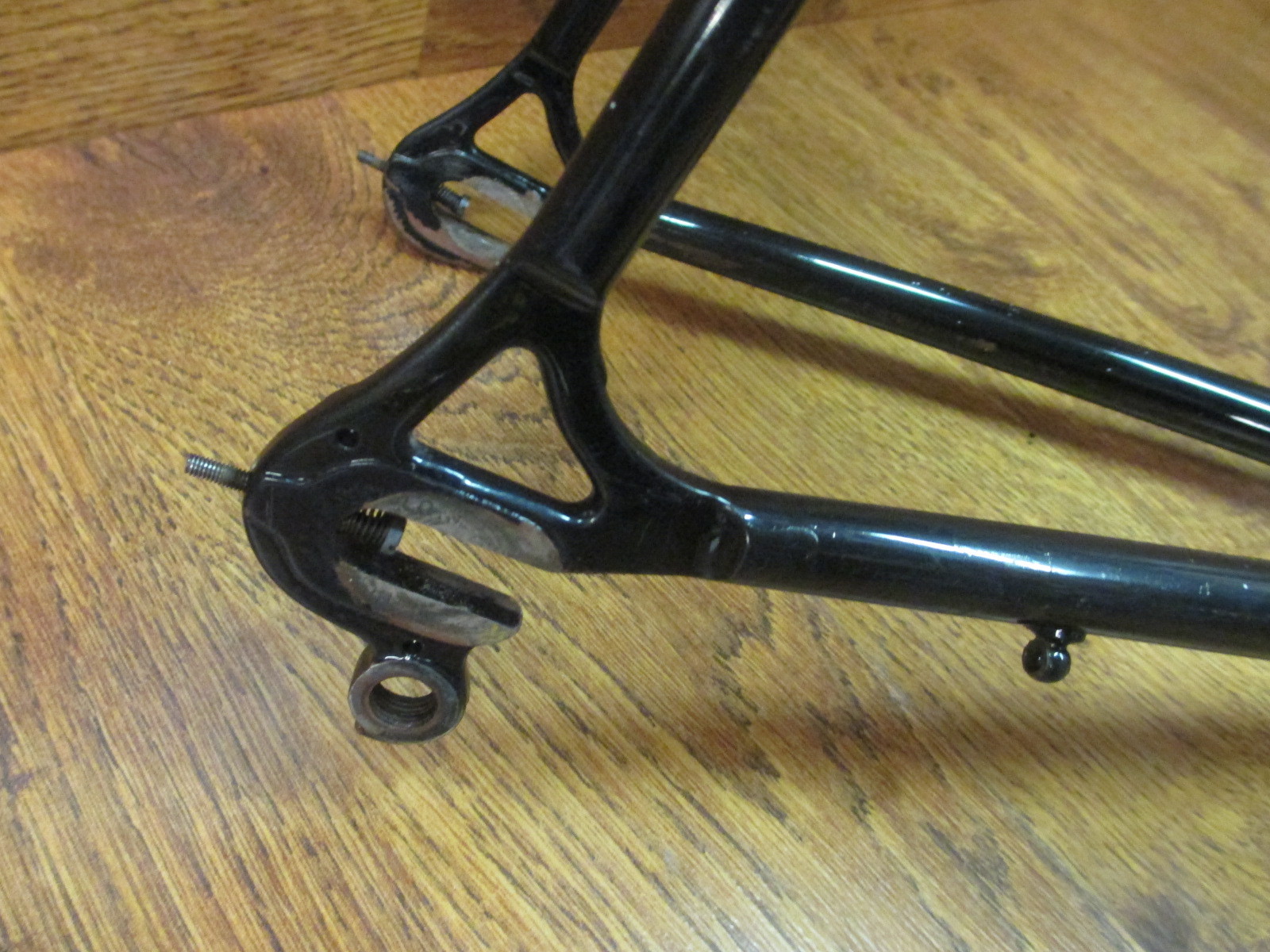 EXTRAODINARILY RARE DOUG FATTIC CLASSIC STEEL LUGGED ROAD BIKE FRAME ...