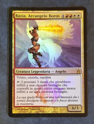 MTG Magic the Gathering - RAZIA, BOROS ARCHANGEL - RAVNICA - FOIL - ITA ...