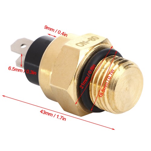 Hot Motorcycle Water Tank Thermostat Temperature Sensor Switch Parts ...