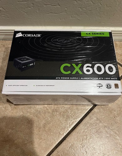 **NEW** CX Series CX600 Certified Modular ATX PSU 600 Watt Power Supply ...