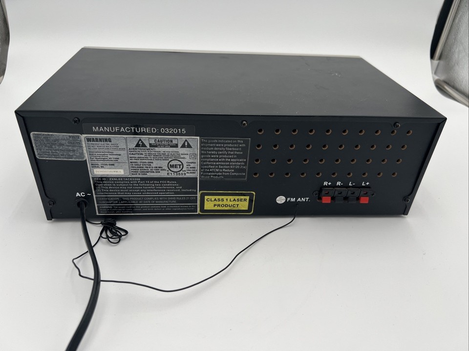 Innovative Technology Bluetooth FM Radio CD Stereo Unit ITCDS-5000 | eBay