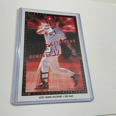 Vintage Mark McGWIRE “Big Mac” St. Louis Cardinals 4x6 Promo Poster ...