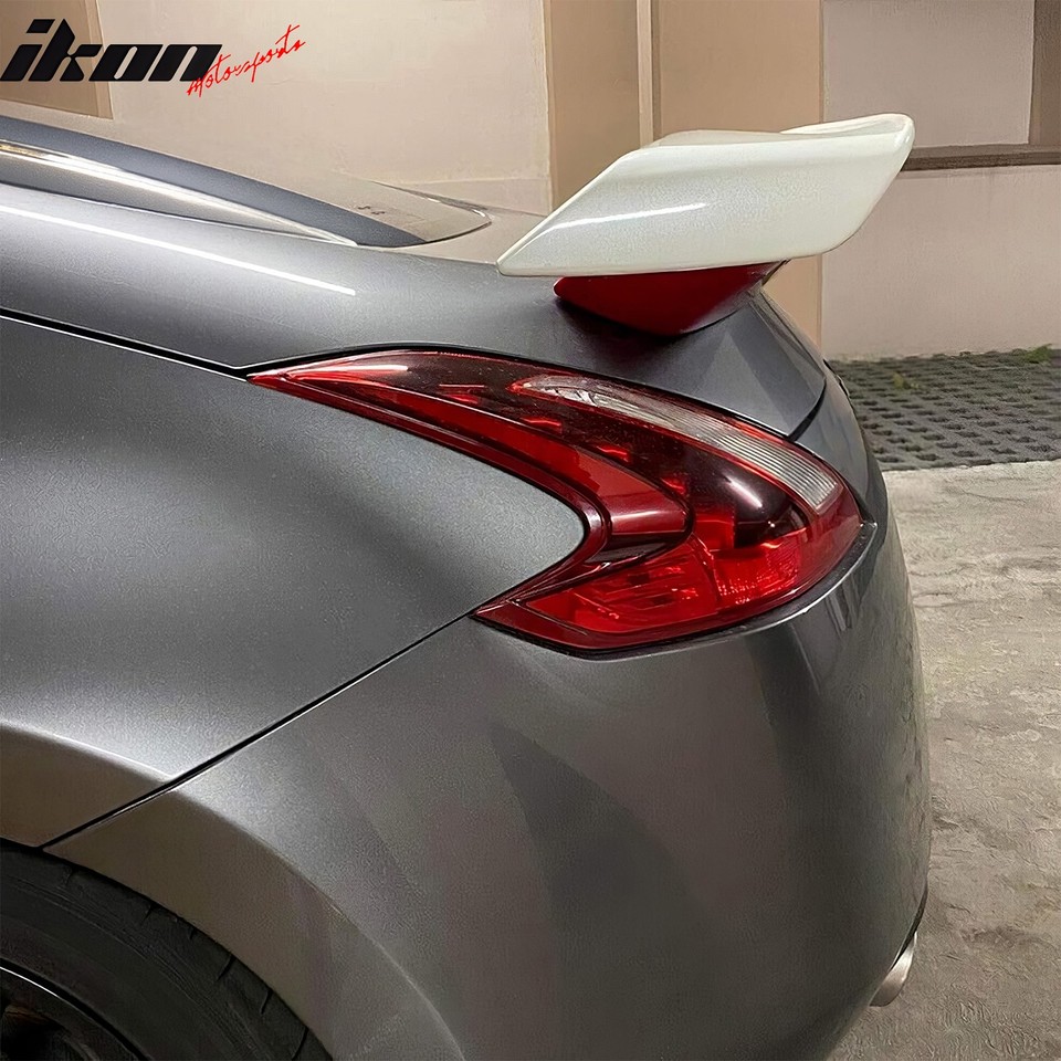 Fits 09-21 Nissan 370Z Coupe N Style Trunk Spoiler Painted #A54 Red & # ...