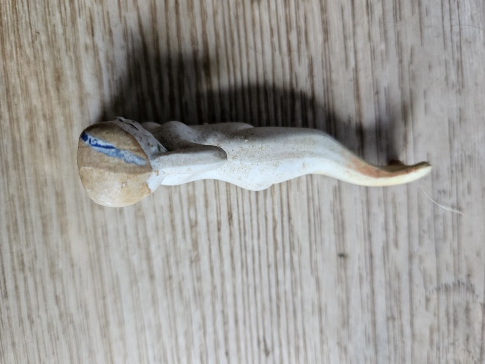 Vintage 1920's Bisque Mini Mermaid Bathing Nude Beauty Made in Japan | eBay