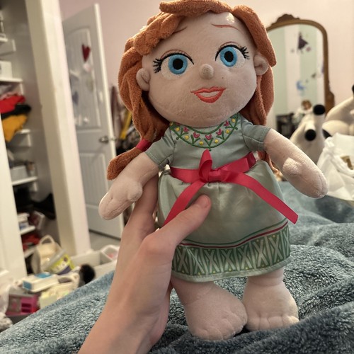 Disney Babies Baby Anna Plush Frozen Stuffed Doll Toy Disney Parks ...