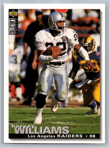 1999 UPPER DECK COLLECTOR'S CHOICE CARD # 146 Harvey Williams - Oakland ...