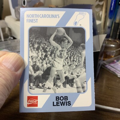 1989 Collegiate Collection North Carolina's Finest Bob Lewis # 70 | eBay