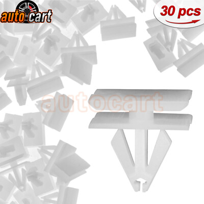 30pcs Car Clip Retainer Fastener Moulding For GM Rocker Cadillac Chevy ...